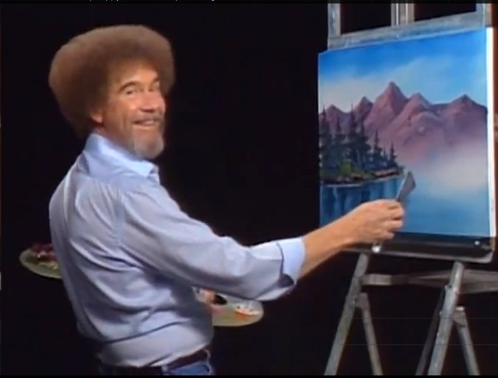 Bob Ross | Μαθήματα τέχνης - Artlessons.gr